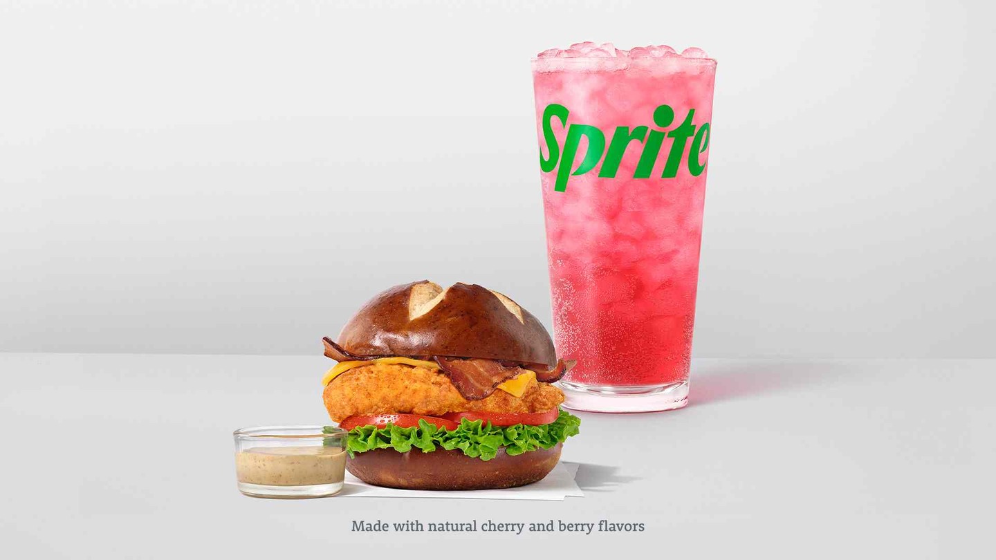 Chick-fil-A Debuts New Cherry Berry & Sprite Alongside the Bold Pretzel Cheddar Club Sandwich ...